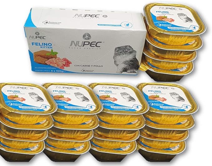 Smartree Nupec Felino Kitten Pack De 20 Latas Gatito 100 Gr. c ...