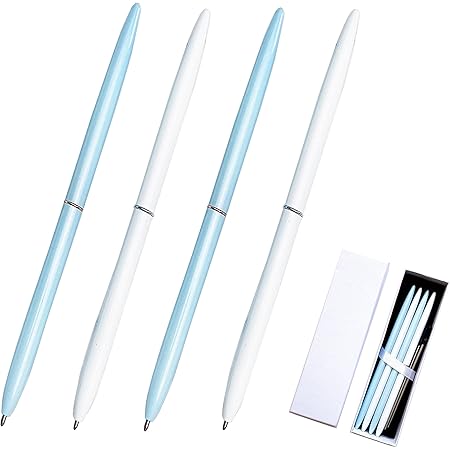 Amazon.com: 5 Pieces Ballpoint Pen Set, Black Ink Slim Lightweight ...