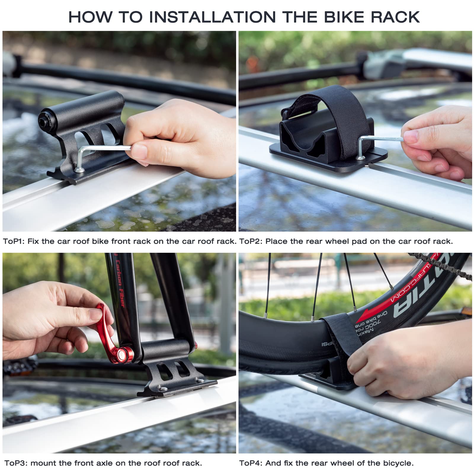 Snapklik.com : Bike Block Fork Mount -Quick Release Fork Block Mounts ...