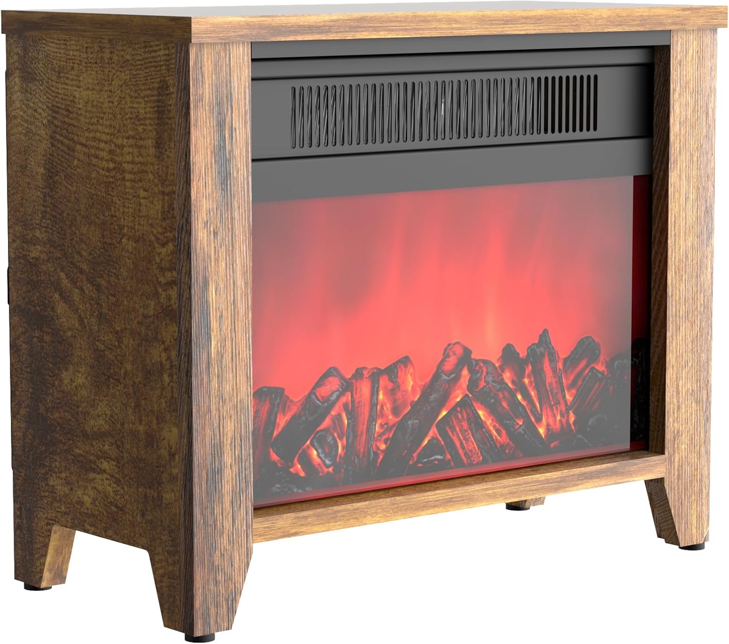 Amazon.com: Lightdot 14" Electric Fireplace with Mantel, 1500W ...