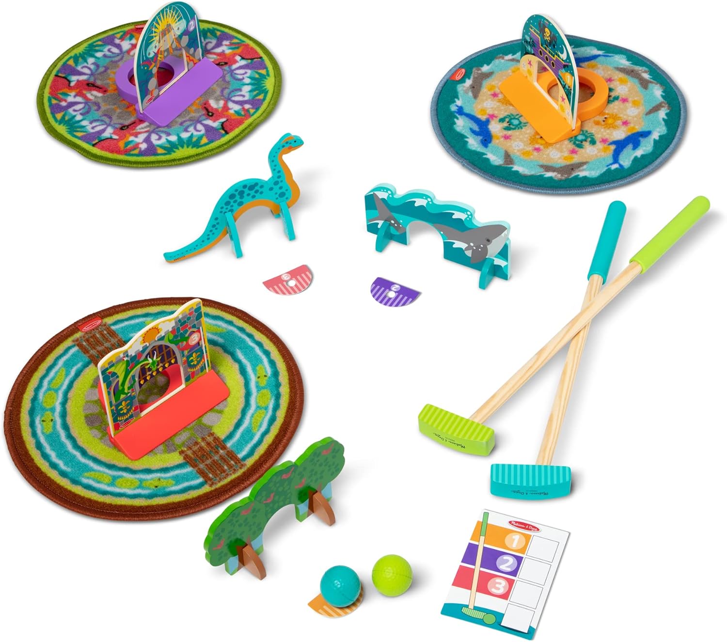 Amazon.com: Fun at the Fair! Mini Golf Play Set : Toys & Games