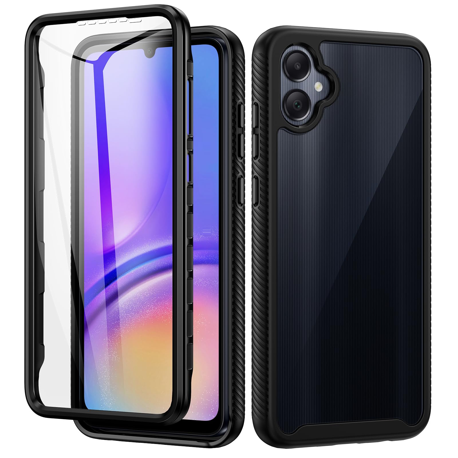 seacosmo for Samsung A05 Case, [Built-in Screen Protector] Full Body ...