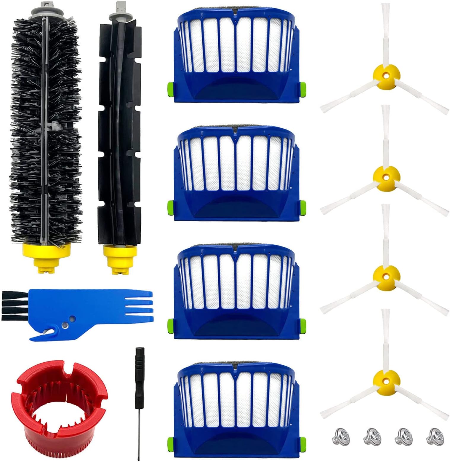 Amazon.com: 500 Series Brush Set Kit for iRobot Roomba 500 530 540 550 ...