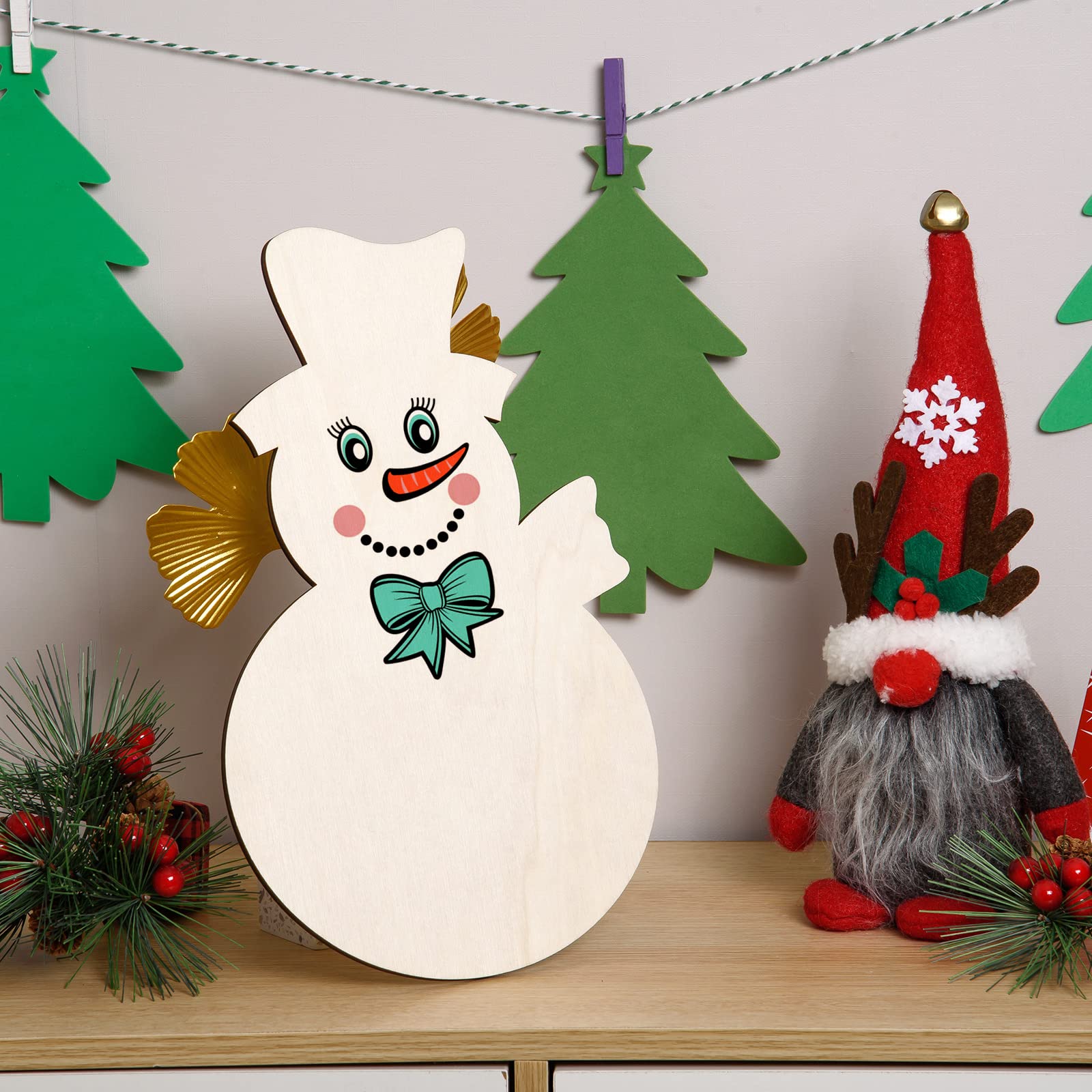 Large Wooden Snowman Patterns