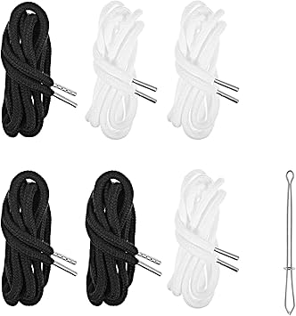 AOZUO 6PCS Drawstring Cords Replacement, 51.1in Replacement Clothing ...