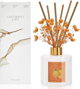 Amazon.com: Citrus Scented Reed Diffuser, Orange, Bergamot & Lemon Oil ...