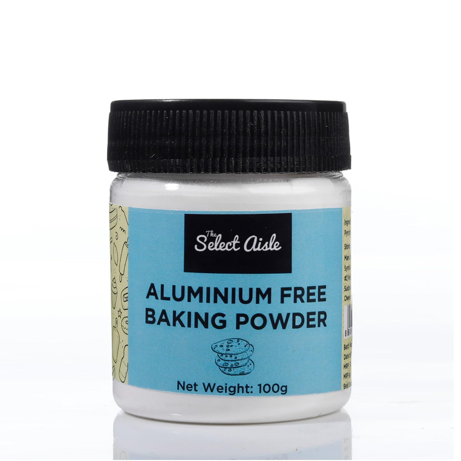 The Select Aisle Aluminium Free Baking Powder- 100g [for Leavening ...