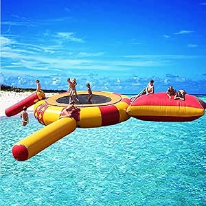 Inflatable Water Trampoline, Inflatable Swimming Pool Bounce Platform ...