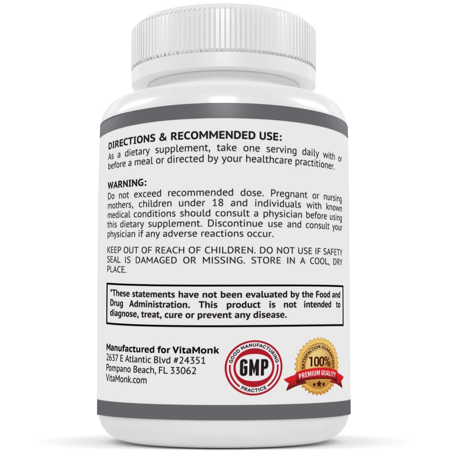 Low Histamine Probiotics by VitaMonk™ - Fight Histamine Intolerance and ...