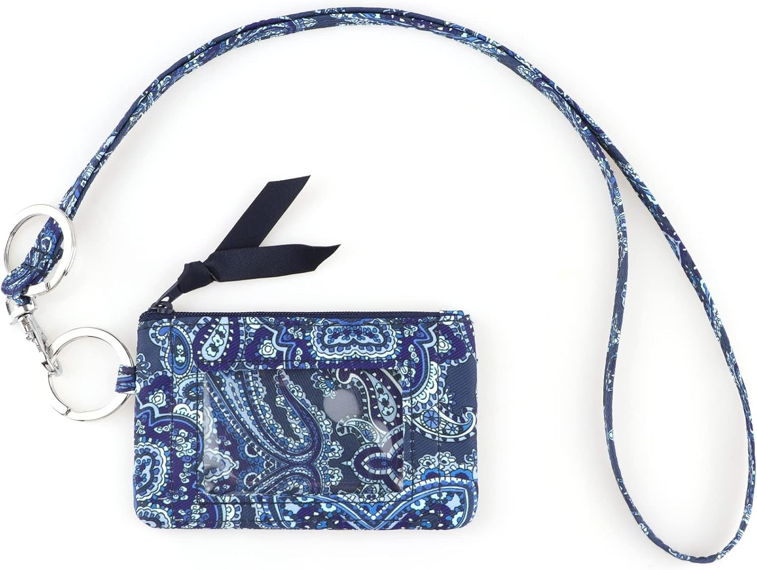 Amazon.com: AZUZAOHA Women's Lanyard With Wallet RFID Protection Zipper ...