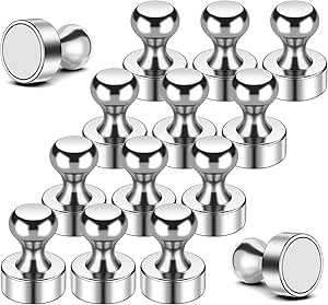Amazon.com: FINDMAG Magnetic Push Pins, NeodyMium Tacks Magnets, 14 ...