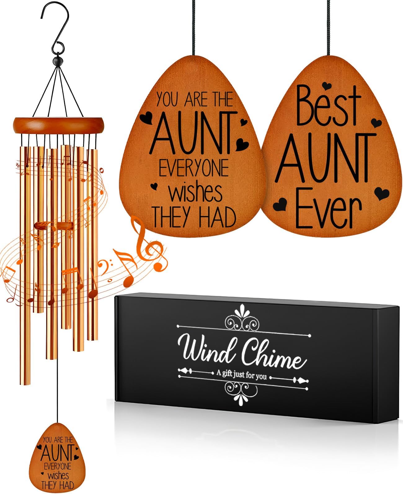 Amazon.com : EVOLUX Wind Chimes for Outside, Mushroom Wind Chime Garden ...
