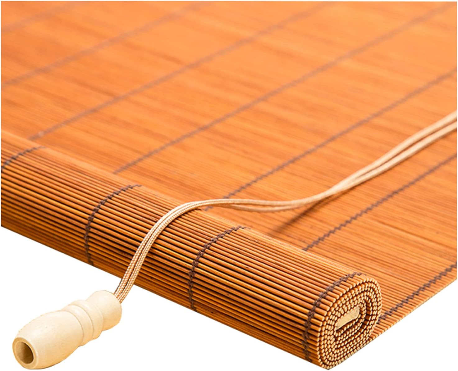 Amazon.de: ASDQWER Bambus-Rollo Jalousie, Rollblind, Bambus-Rollertöne ...