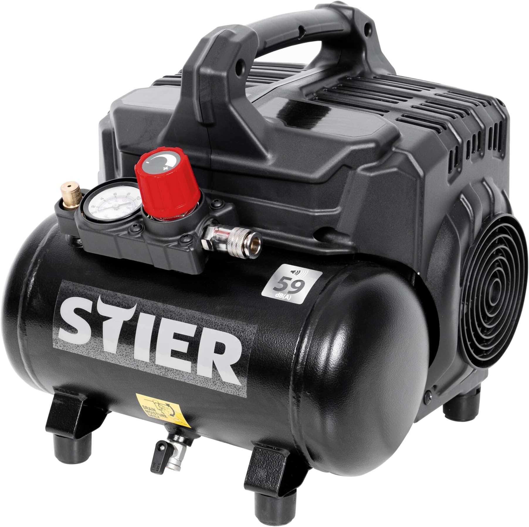 Aircraft Kompressor AIRBOY 186 OF E (handlicher Universalkompressor, 6L ...