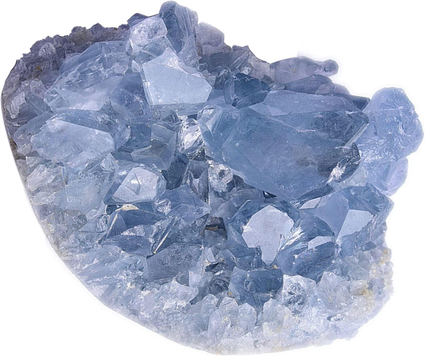 Amazon.com: YEDECOR Natural Blue Celestite Crystal Cluster Irregular ...