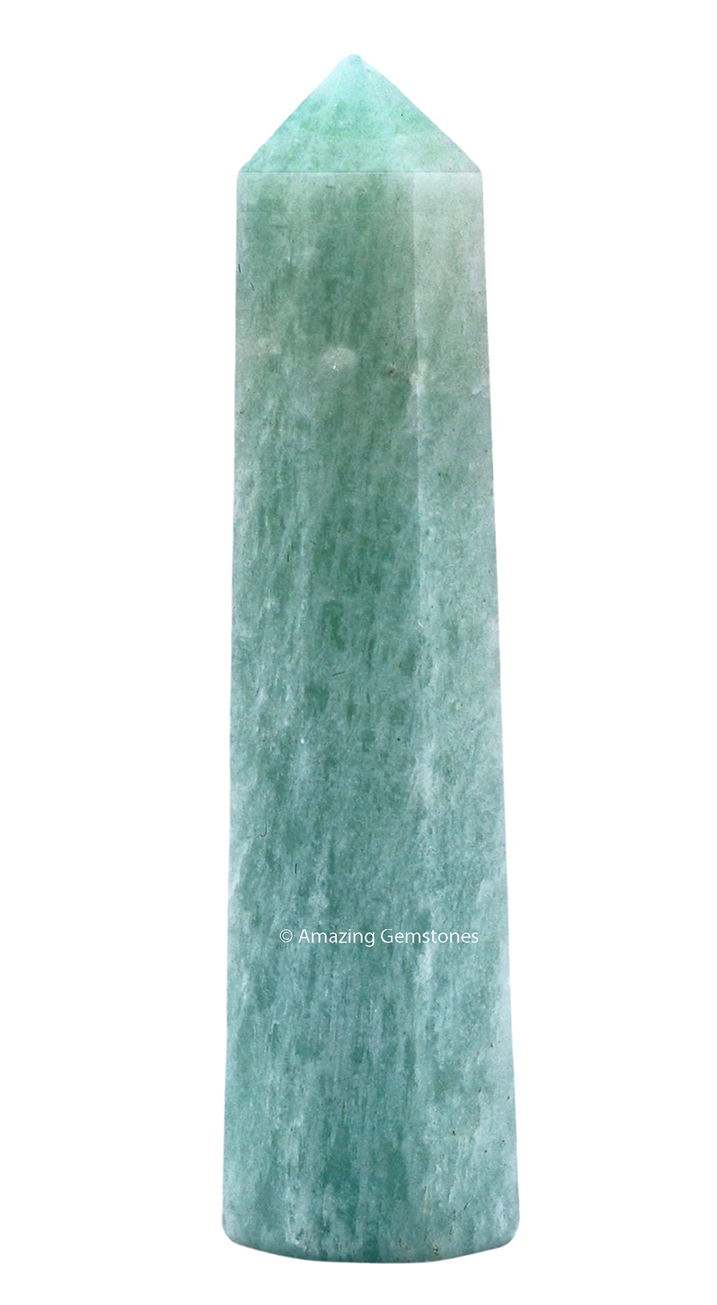 Amazon.com: Amazonite Crystal Towers ~ Natural Healing Crystal Point ...
