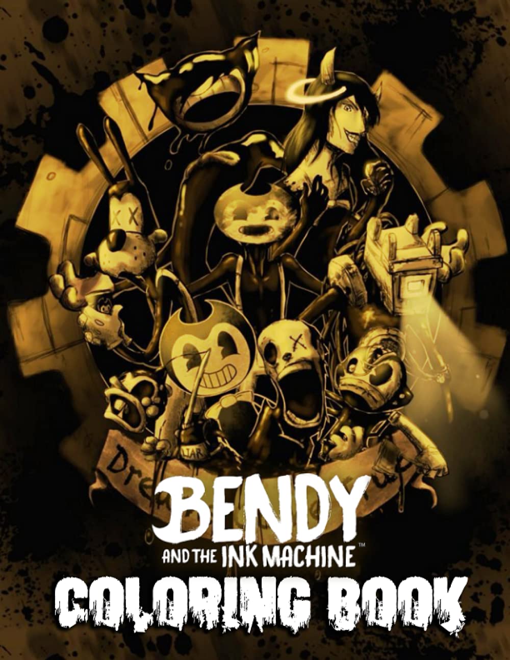 Bendy And The Ink Machine Coloring Book Funny And Delightful ...