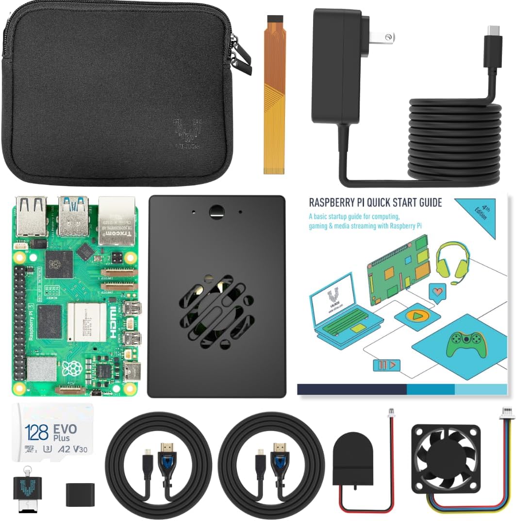 Vilros Raspberry Pi 5 8GB Complete Starter Kit with Philippines | Ubuy