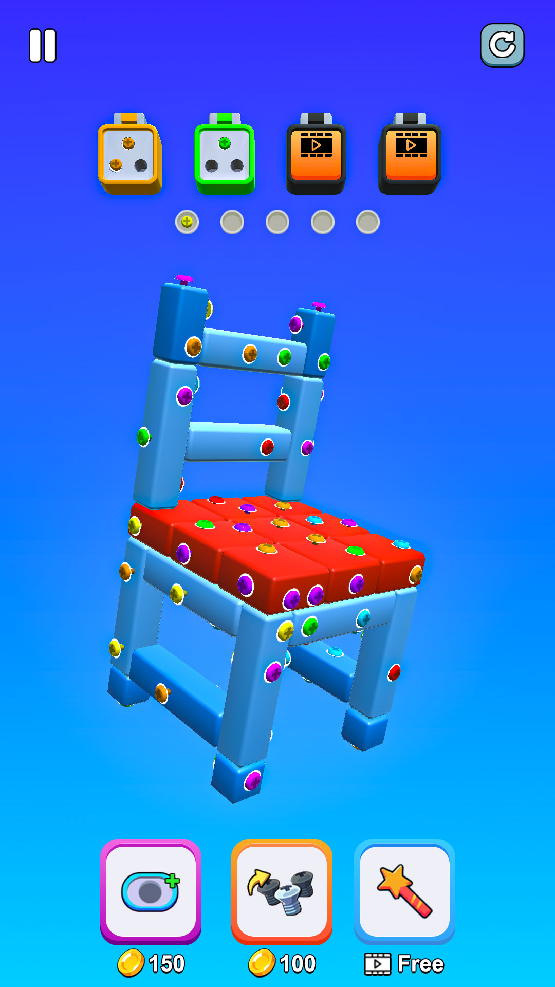Screw Sort 3D Away Master Pin Puzzle: Nuts and Bolts Jam Unpuzzle ...