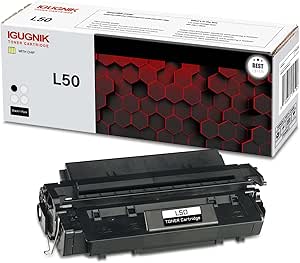Amazon.com: 1 Pack L50 Black Toner Cartridge, Compatible for Canon L50 ...