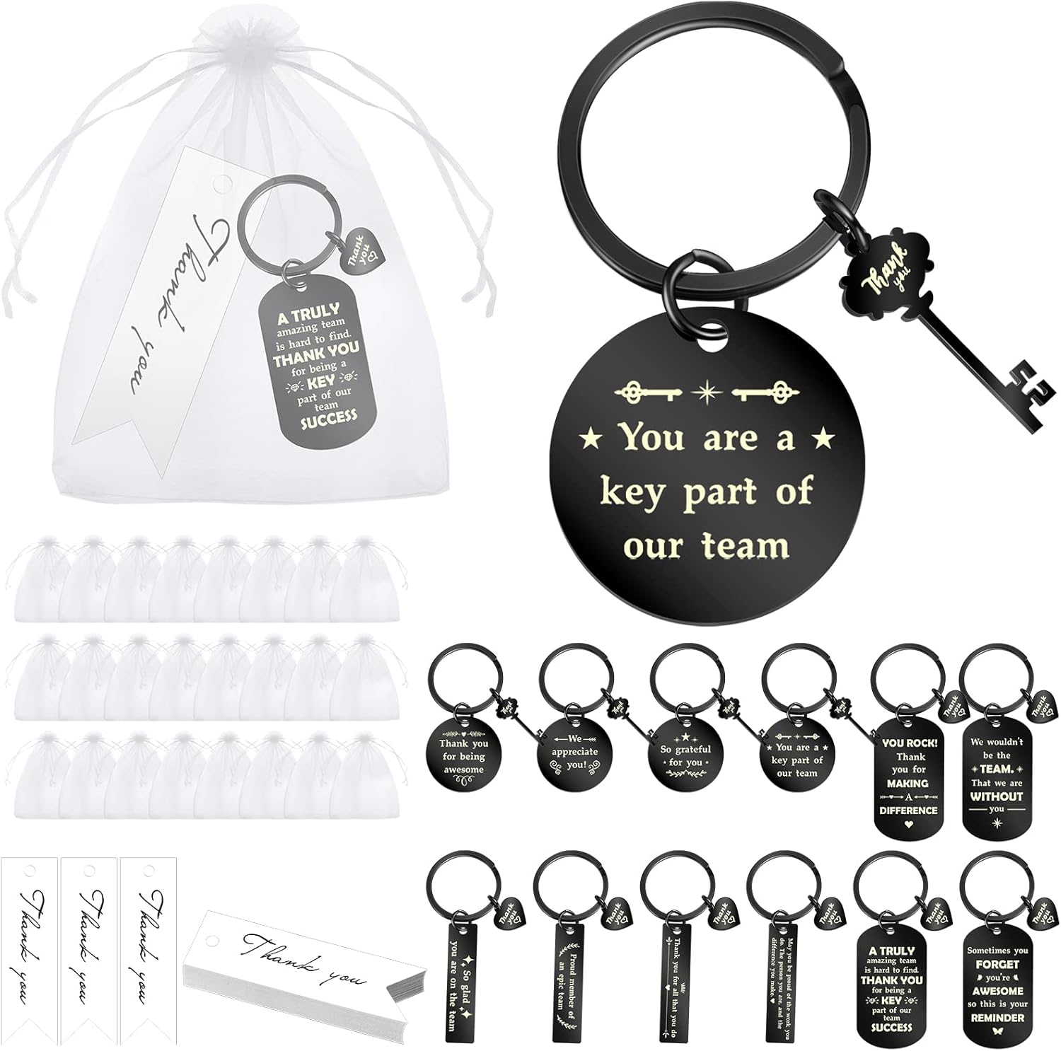 Kathfly 24 Sets Employee Appreciation Gifts Include 24 Pcs Coworker ...
