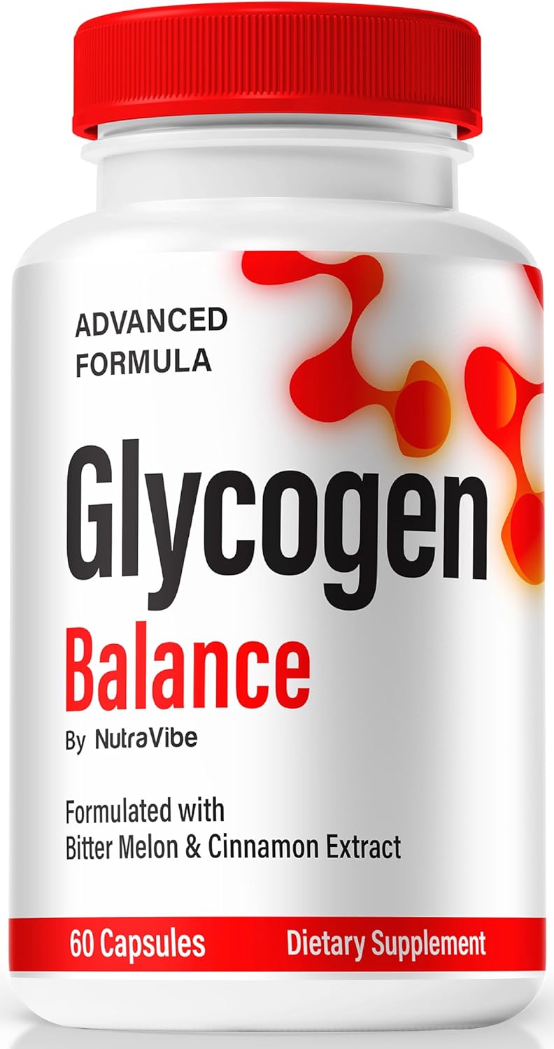 Amazon.com: NutraVibe Glycogen Blood Balance Pills, GlycogenBalance ...