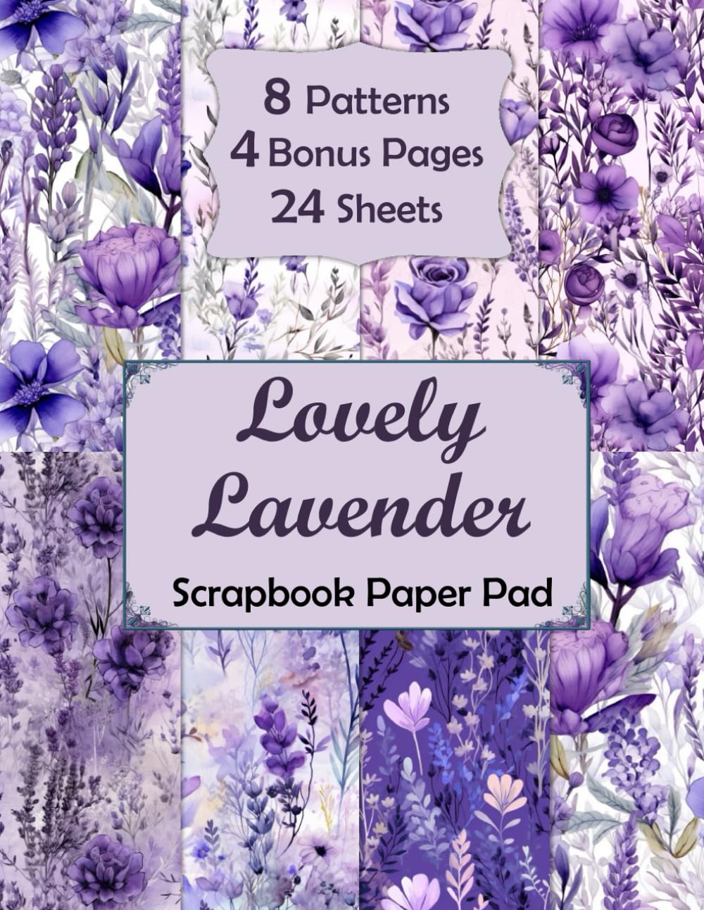 Lovely Lavender: Scrapbook Paper Pad: Cooper, Helena: Amazon.com: Books
