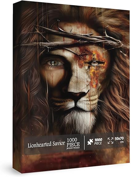 Amazon.com: Jesus Christ Puzzle for Adults 1000 Piece, Christian ...