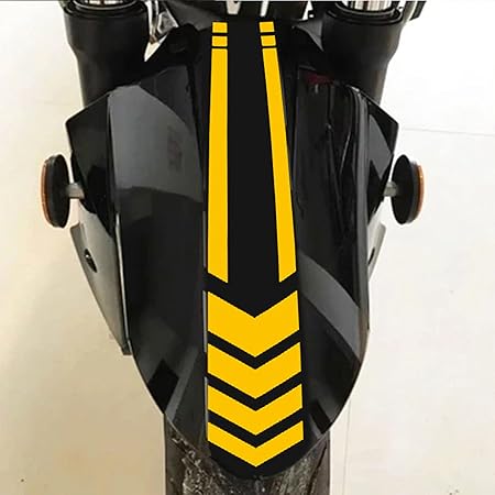 ISEE 360® Die Cut Bike Mudguard Strip Sticker Suitable for All Model ...