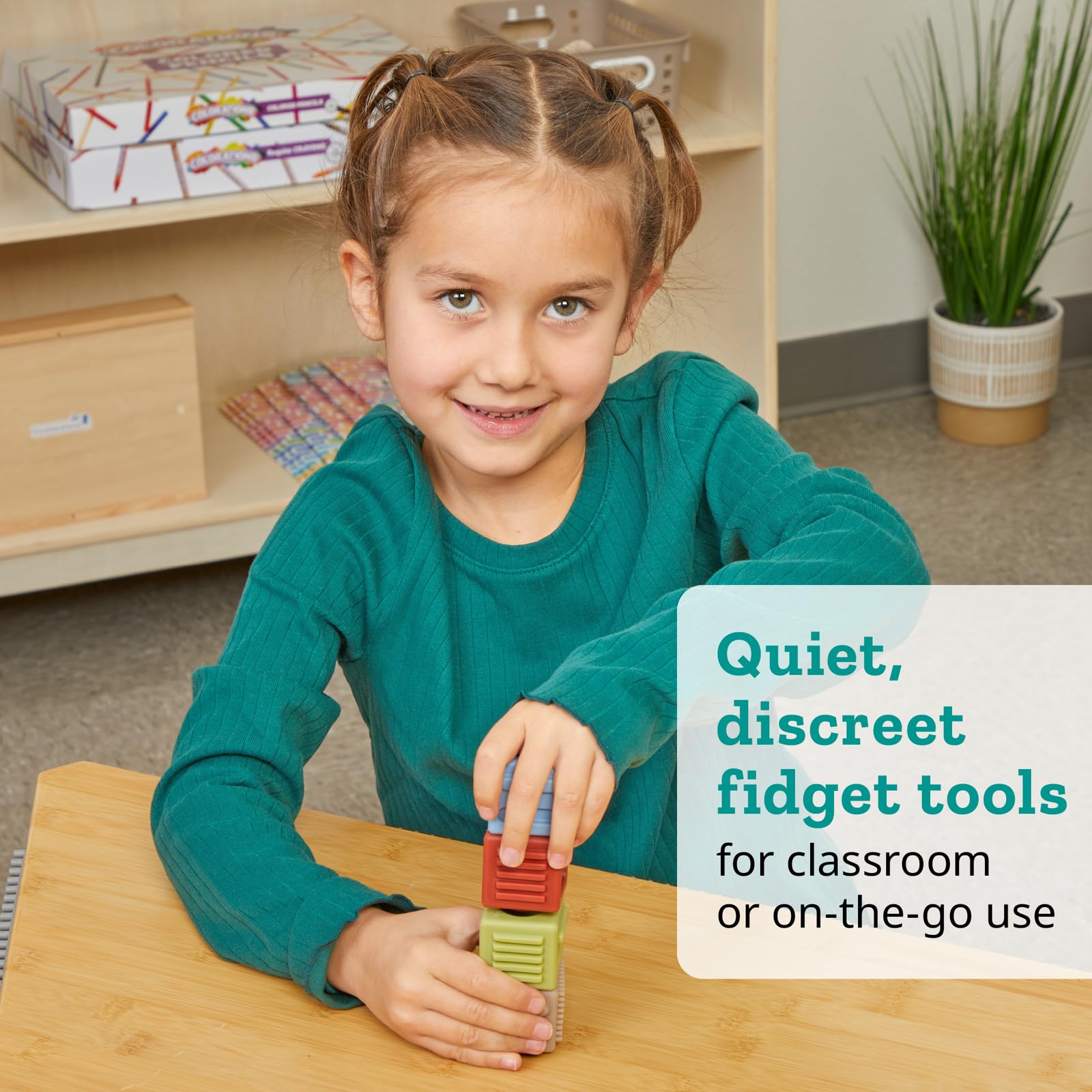 Snapklik.com : Sensory Fidget Finger Cubes-Set Of 200