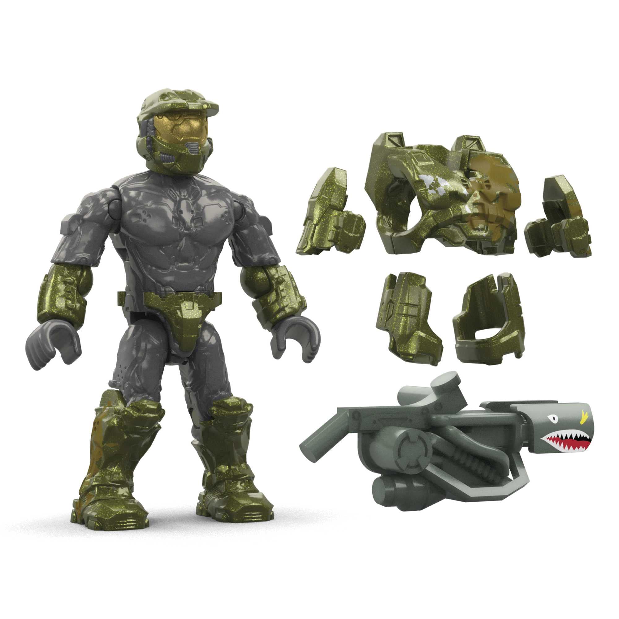 Snapklik.com : MEGA Halo Infinite Toys Building Set For Kids, Floodgate ...