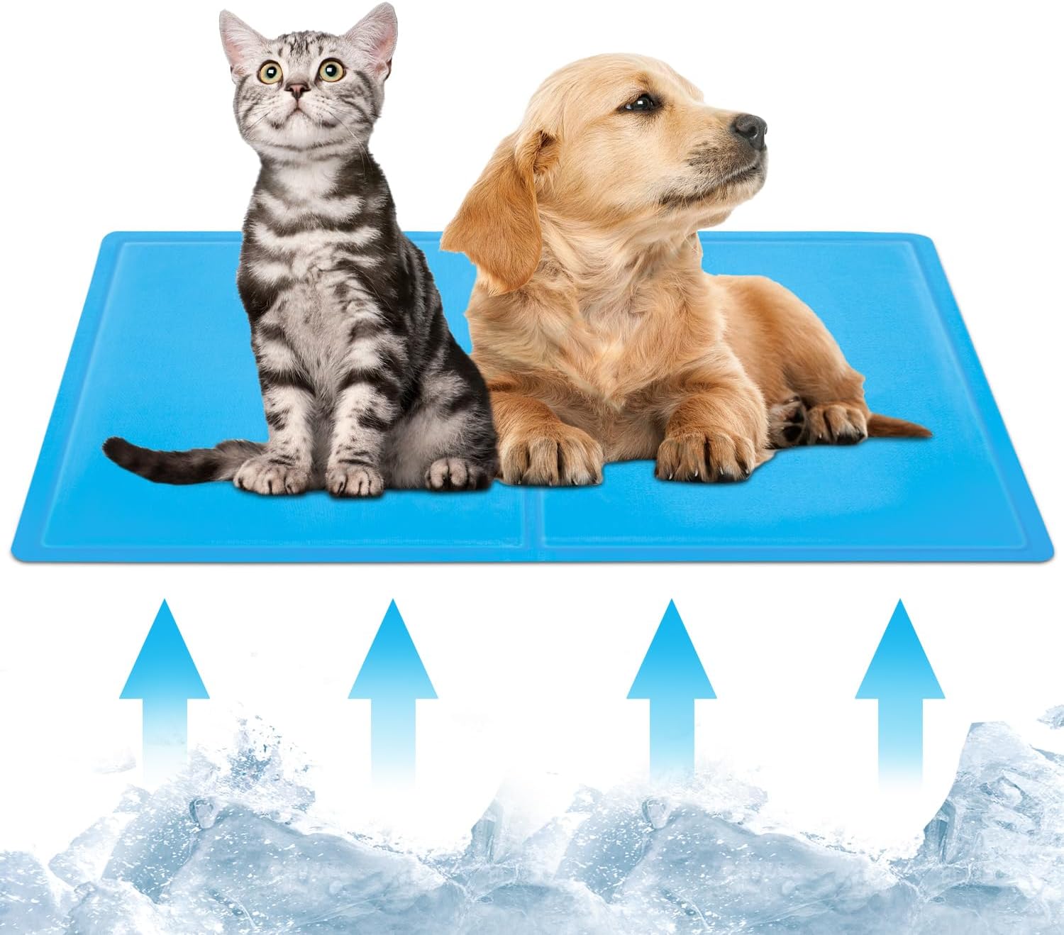 Raxter Pet Dog Cat Cooling Mat Small Size 30x40 cm with Extra Self ...
