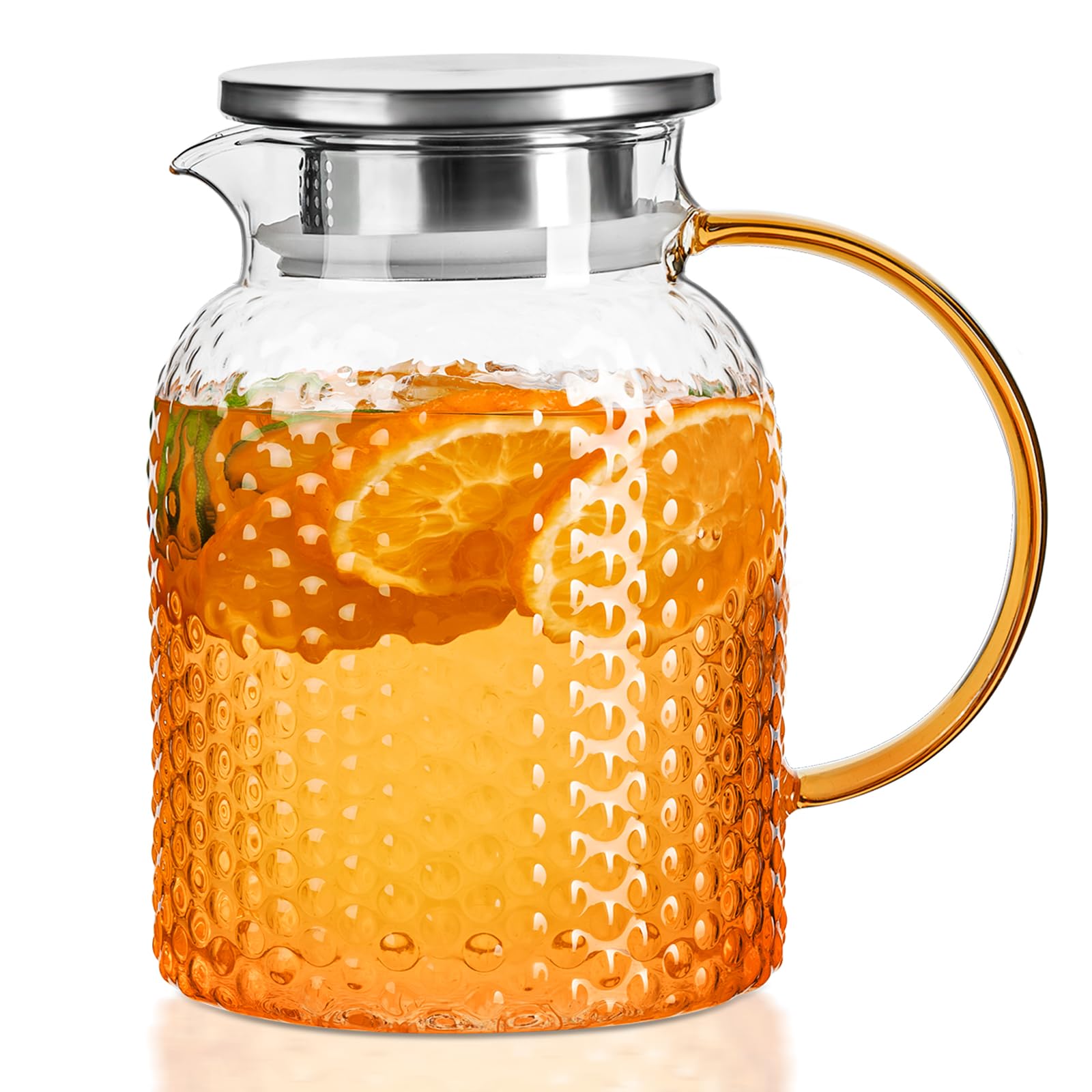 Snapklik.com : PARACITY Glass Pitcher Squama Designed, Glass Water Pitcher