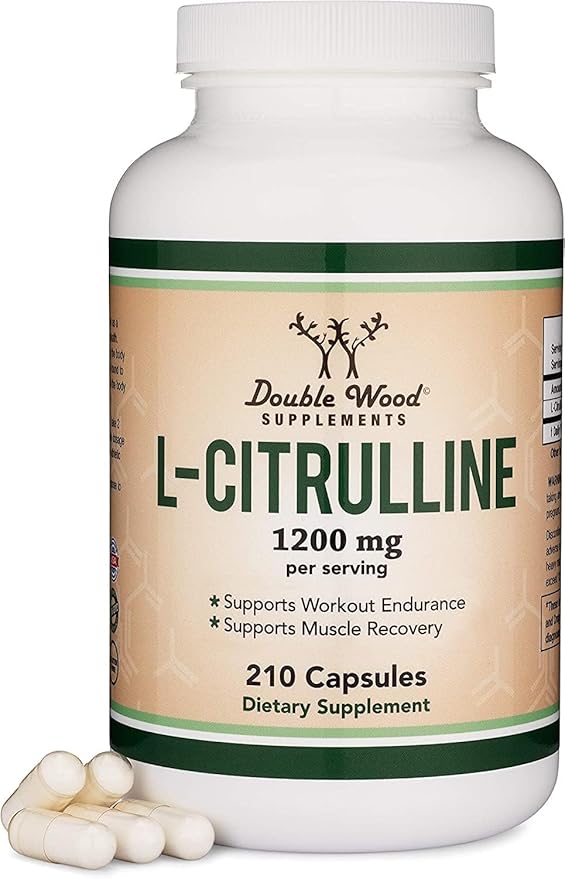 Amazon.com: L Citrulline Capsules 1,200mg Per Serving, 210 Count (L ...