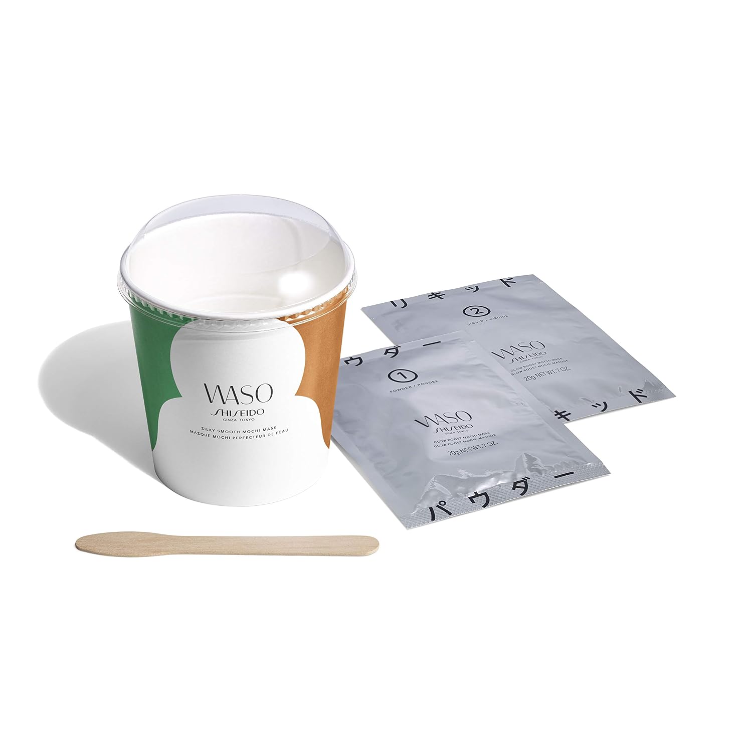 SHISEIDO Waso Silky Smooth Mochi Mask(Powder, Liquid) : Amazon.in: Beauty