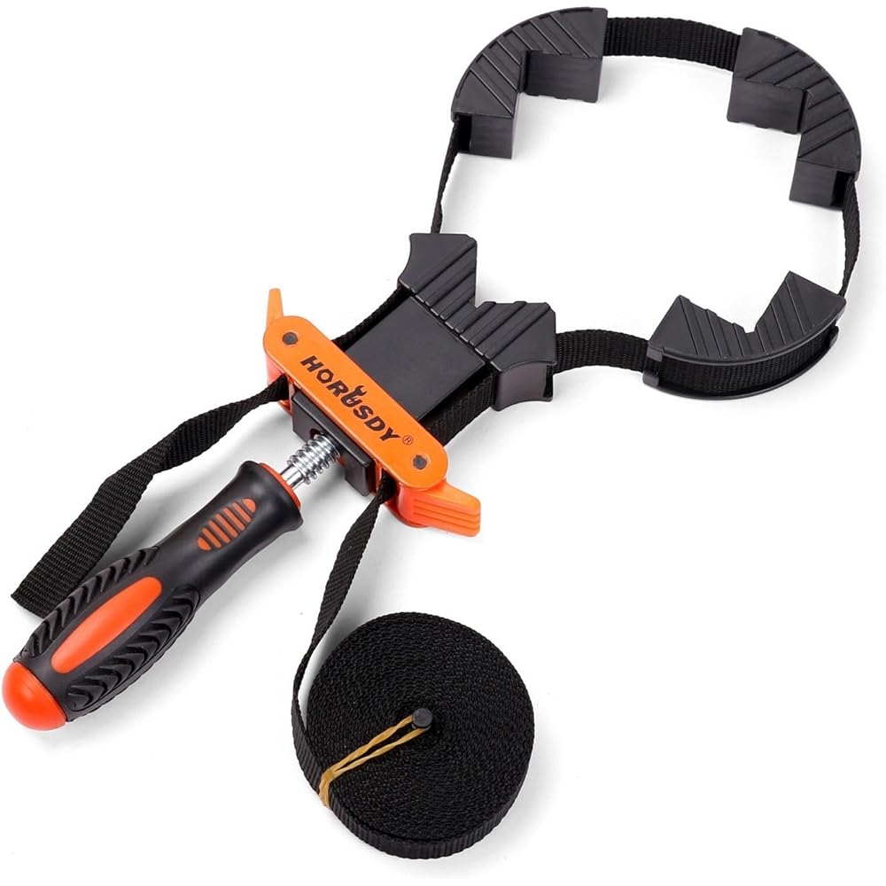 $3/mo - Finance HORUSDY Band Clamp, Woodworking Frame Clamp Strap ...