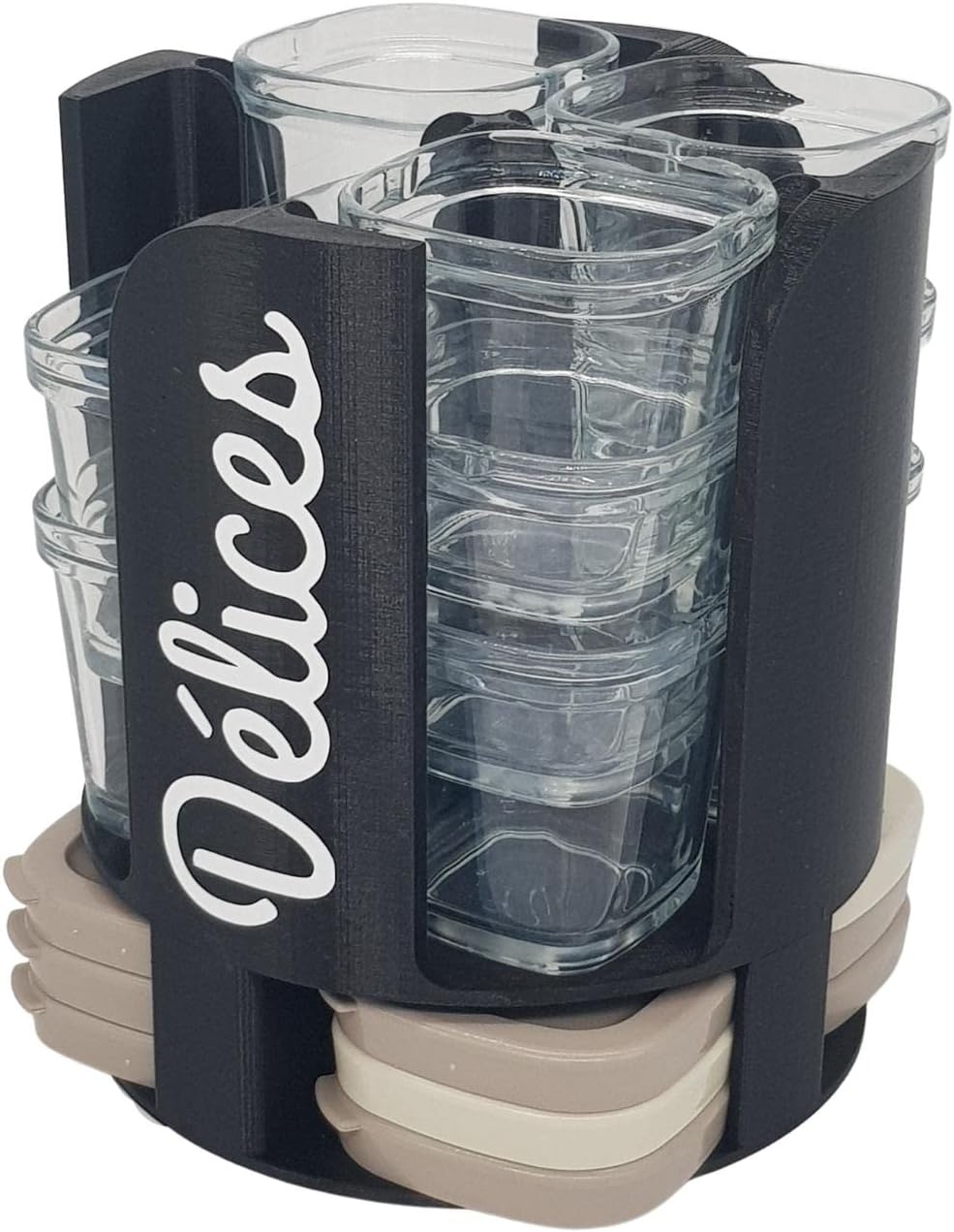 Seb XF101001 Delices Box Coffret d'un Bac 1 L Yaourt-Fromage Blanc avec ...