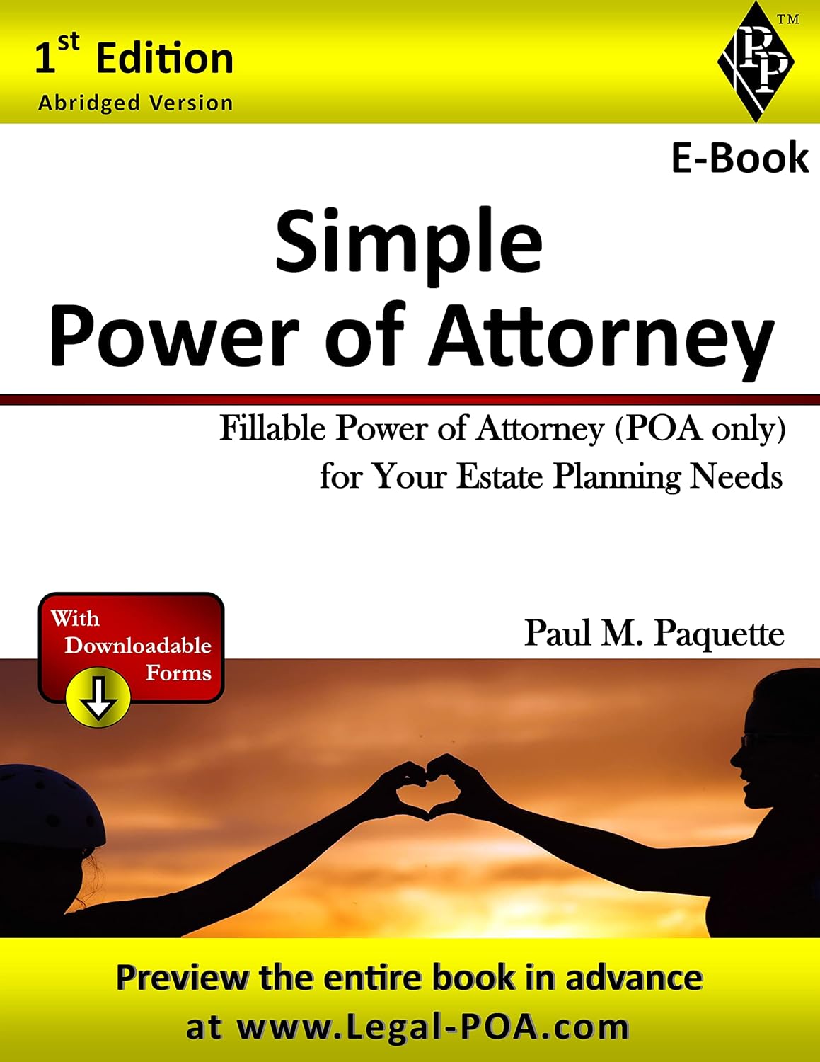 Amazon.com: Simple Power of Attorney: Fillable Power of Attorney (POA ...