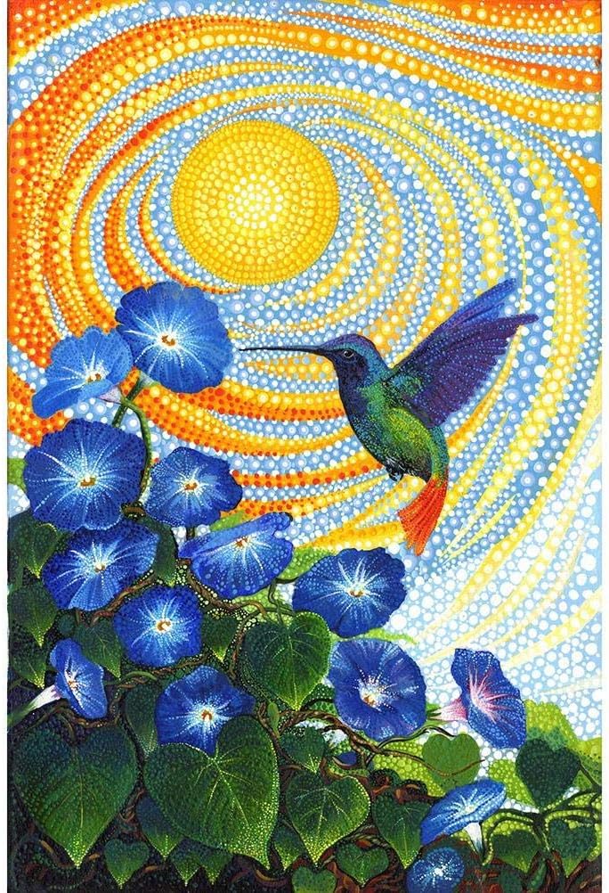 Amazon.com: Moda Fabrics Dreamscapes Ira Kennedy Hummingbird and ...