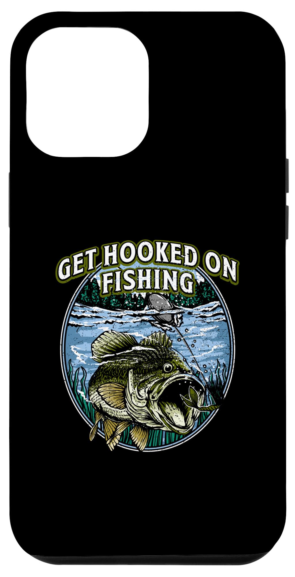 iPhone 14 Pro Max Hooked on Fishing Introvert Sayings Antisocial Quotes ...