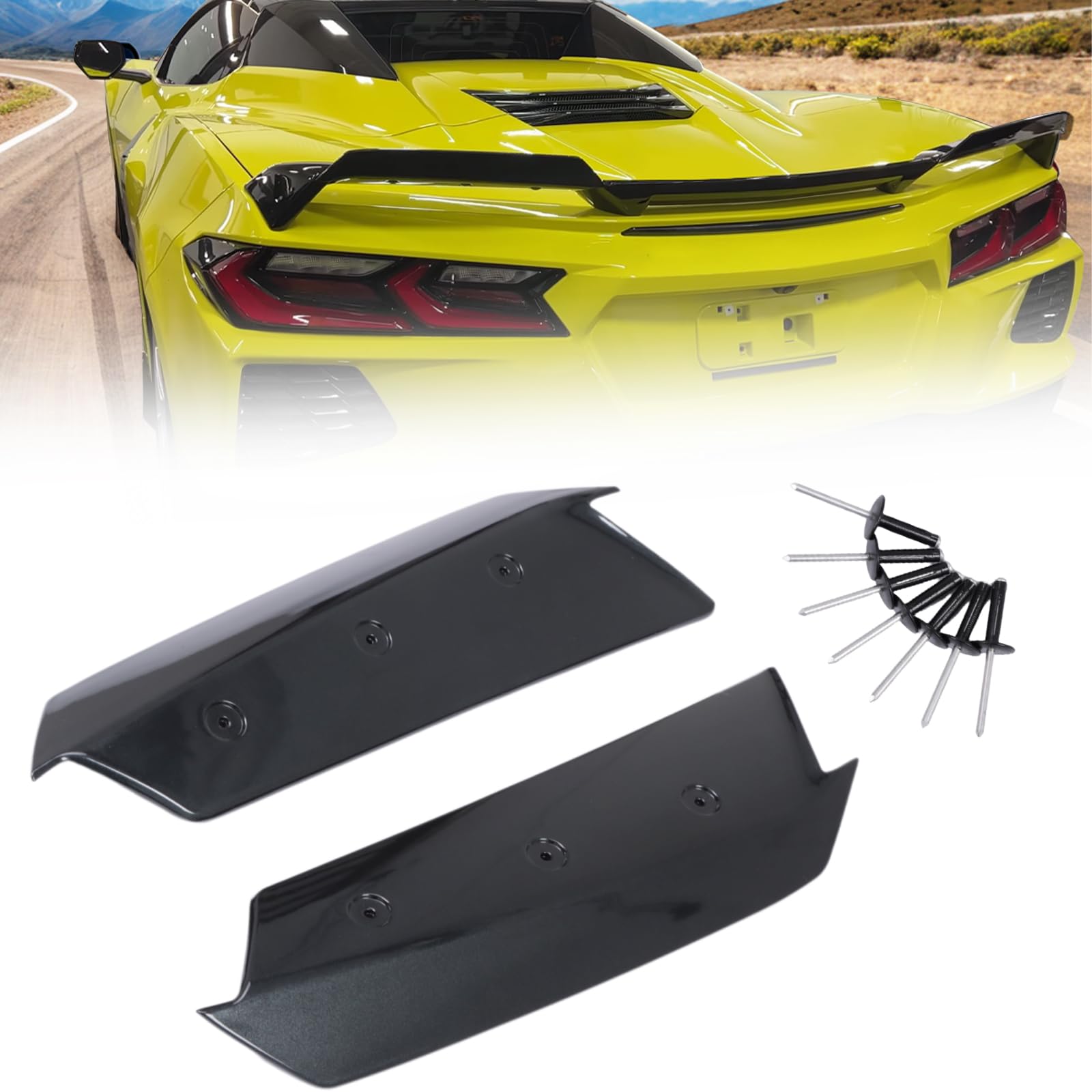 Snapklik.com : Etesan Upgrade Rear Trunk Spoiler Wicker Fit For ...