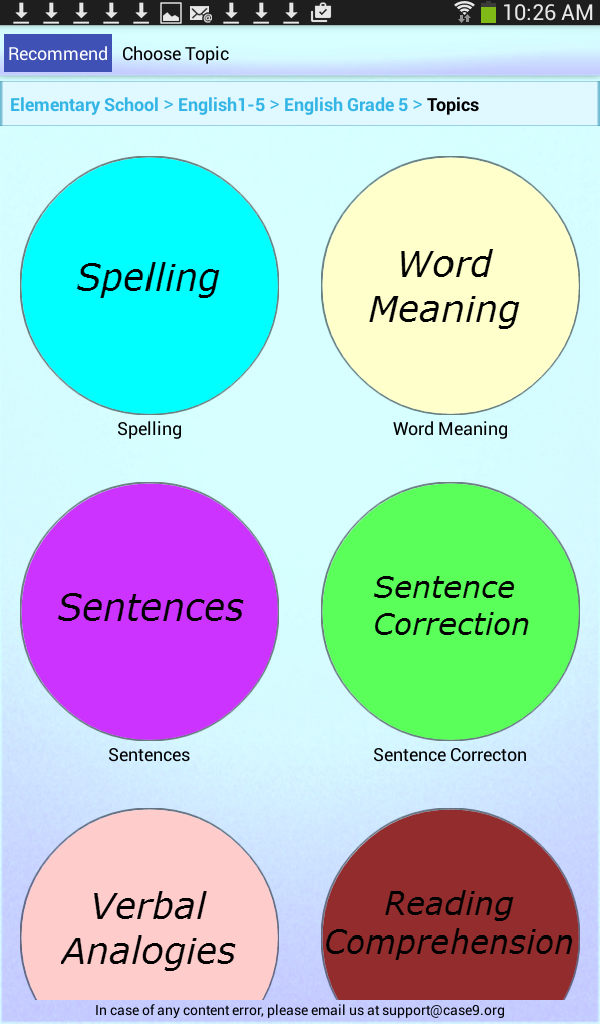 CASE - Learn Math English Science Grades 1 to 12 - App on Amazon Appstore