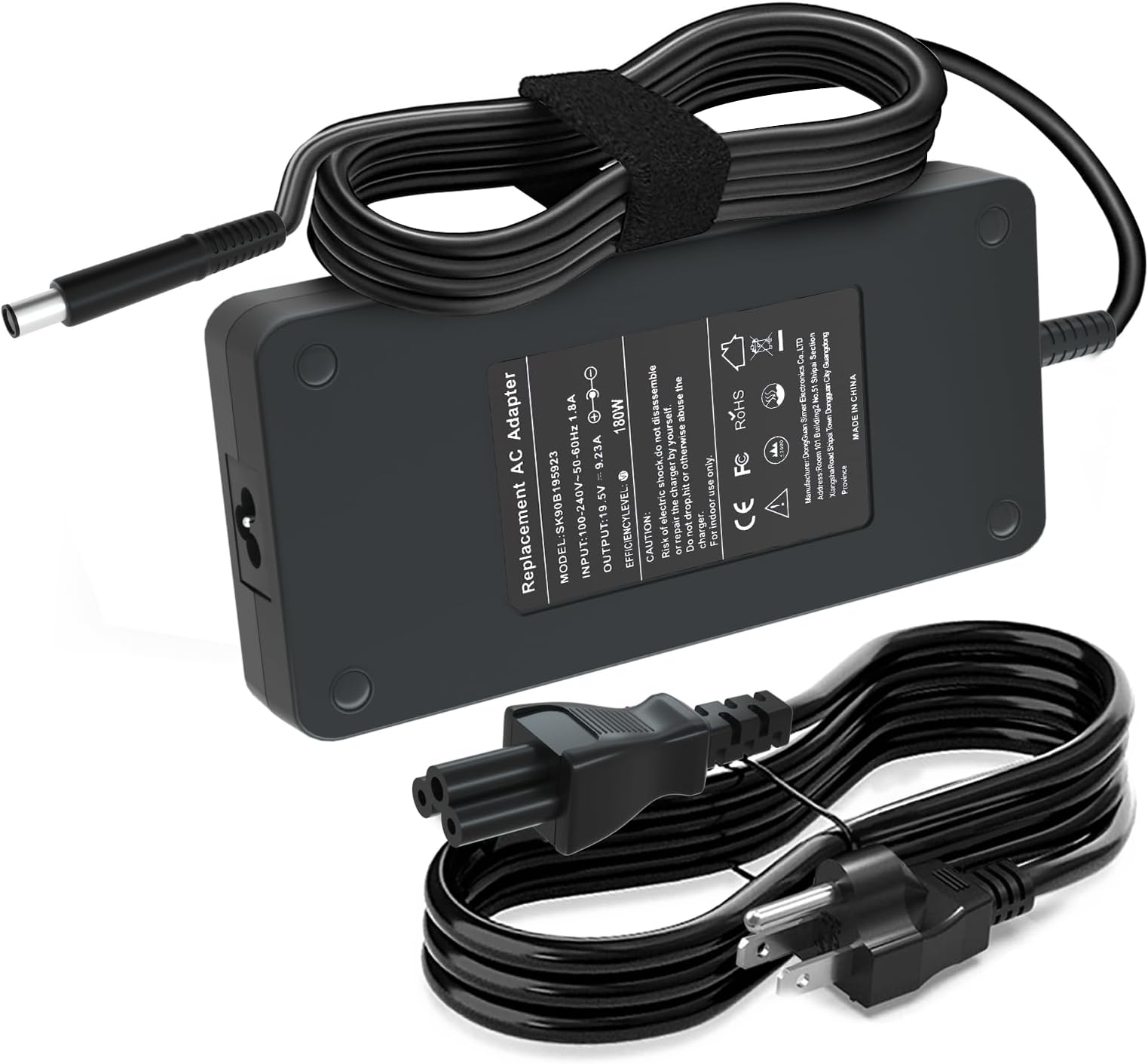 Amazon.com: New 180W 19.5V 9.23A Laptop Charger Adapte for Dell ...