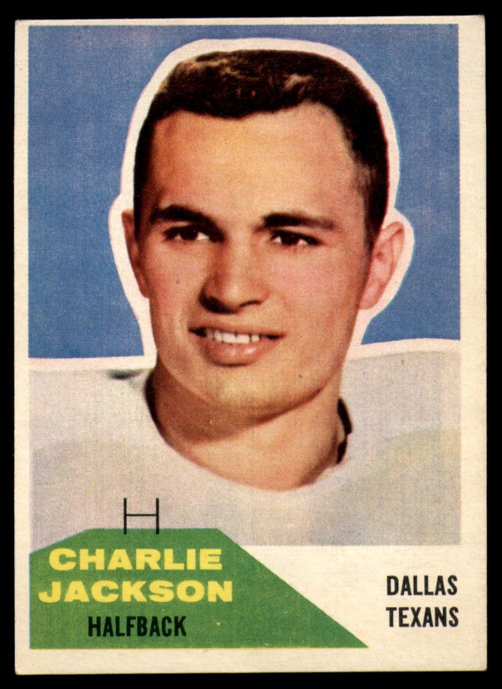 Amazon.com: 1960 Fleer #25 Charlie Jackson EX/NM : Collectibles & Fine Art