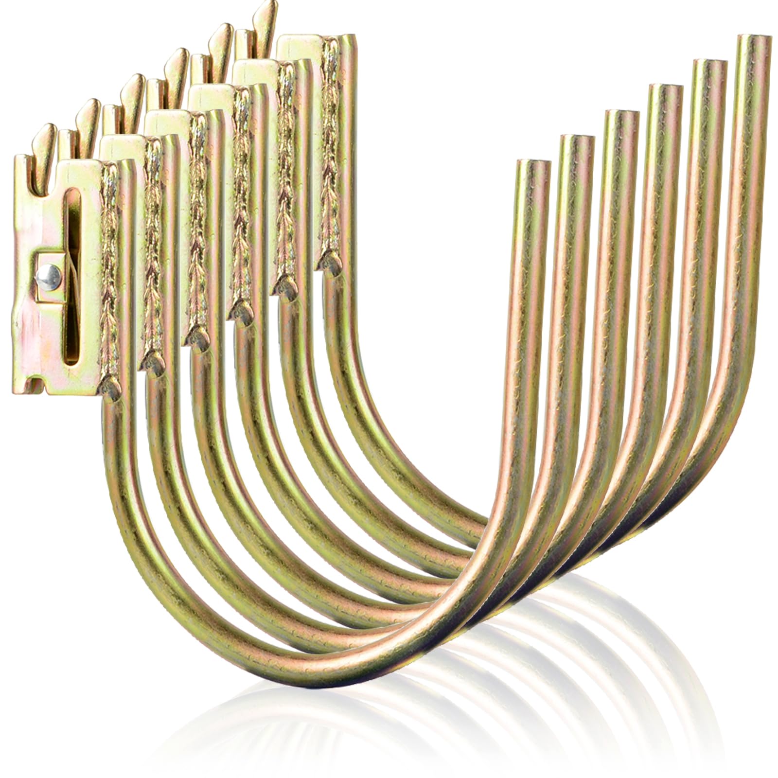 Heavy Duty E Track J Hooks,6 PCS Large Steel J Hook TieDown Accessories ...