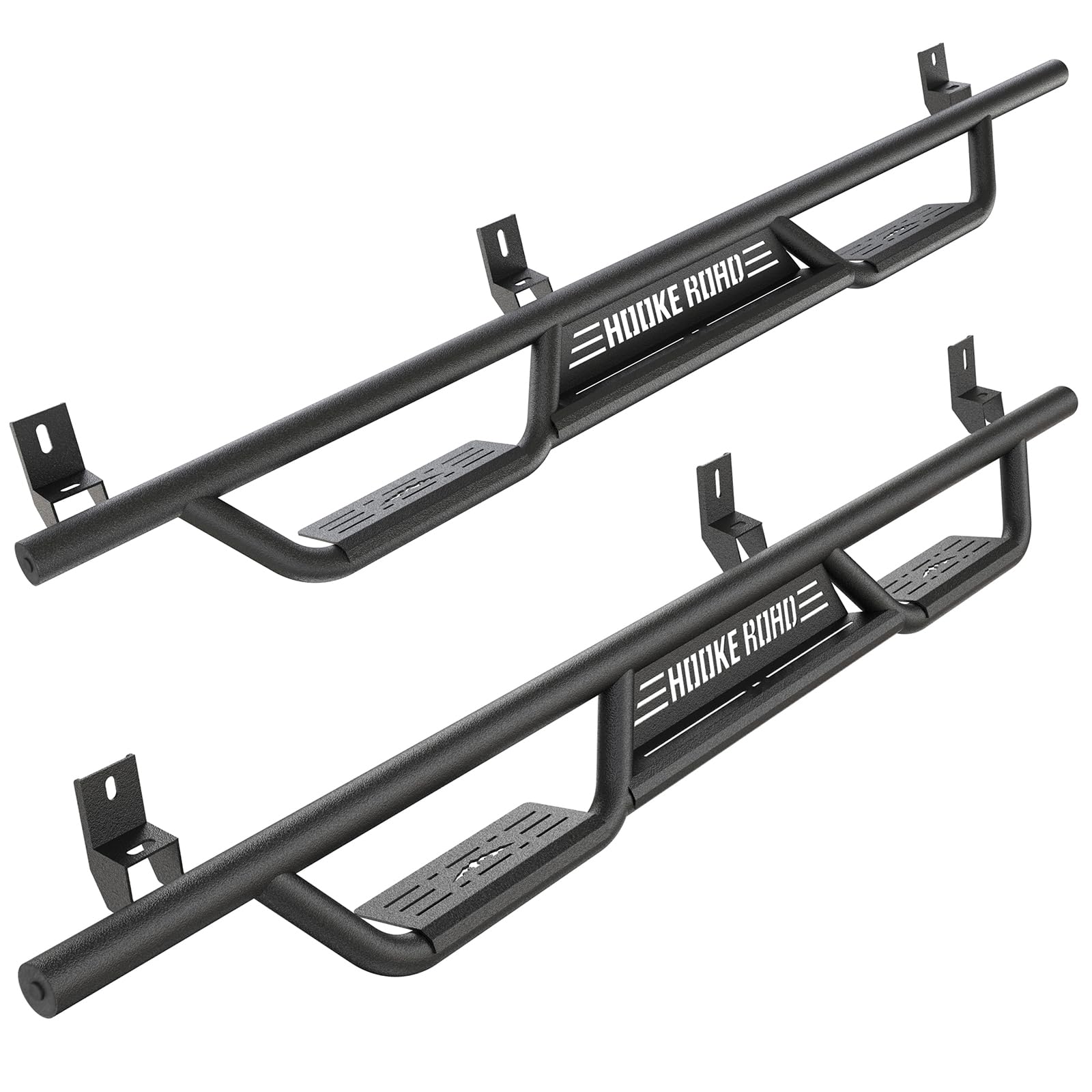 Amazon.com: Hooke Road Running Boards Side Step Bars for 2015-2025 ...