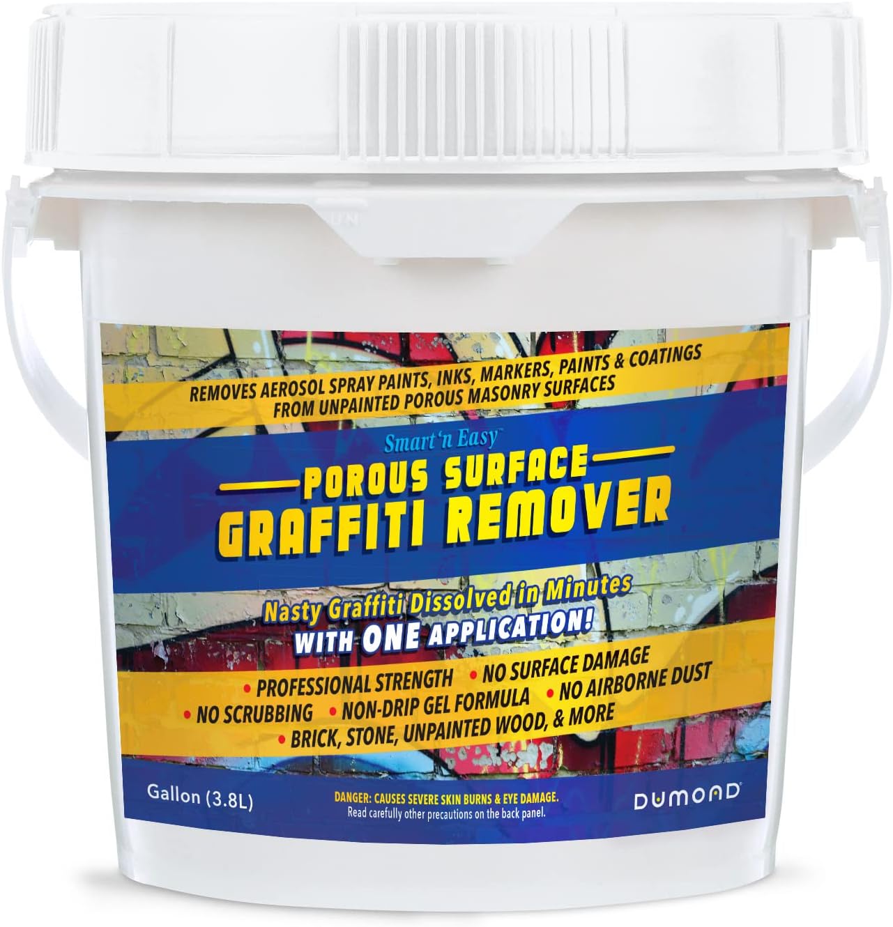 Amazon.com: Smart 'n Easy Porous Surface Graffiti Remover - Eliminates ...