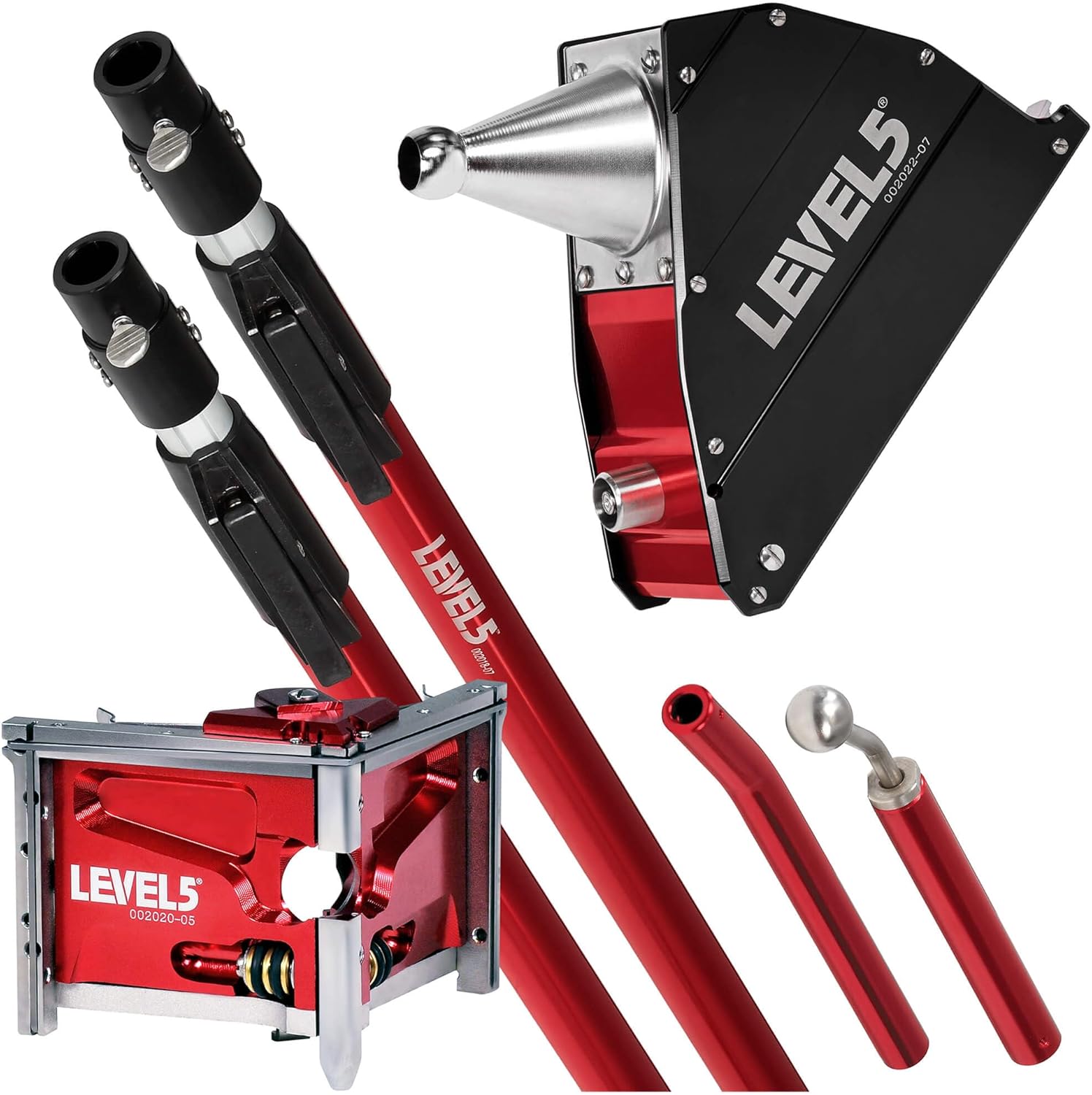 7-Inch Corner Applicator Box + 3-Inch Corner Finisher + Extendable Handle - LEVEL5 | Pro-Grade ...