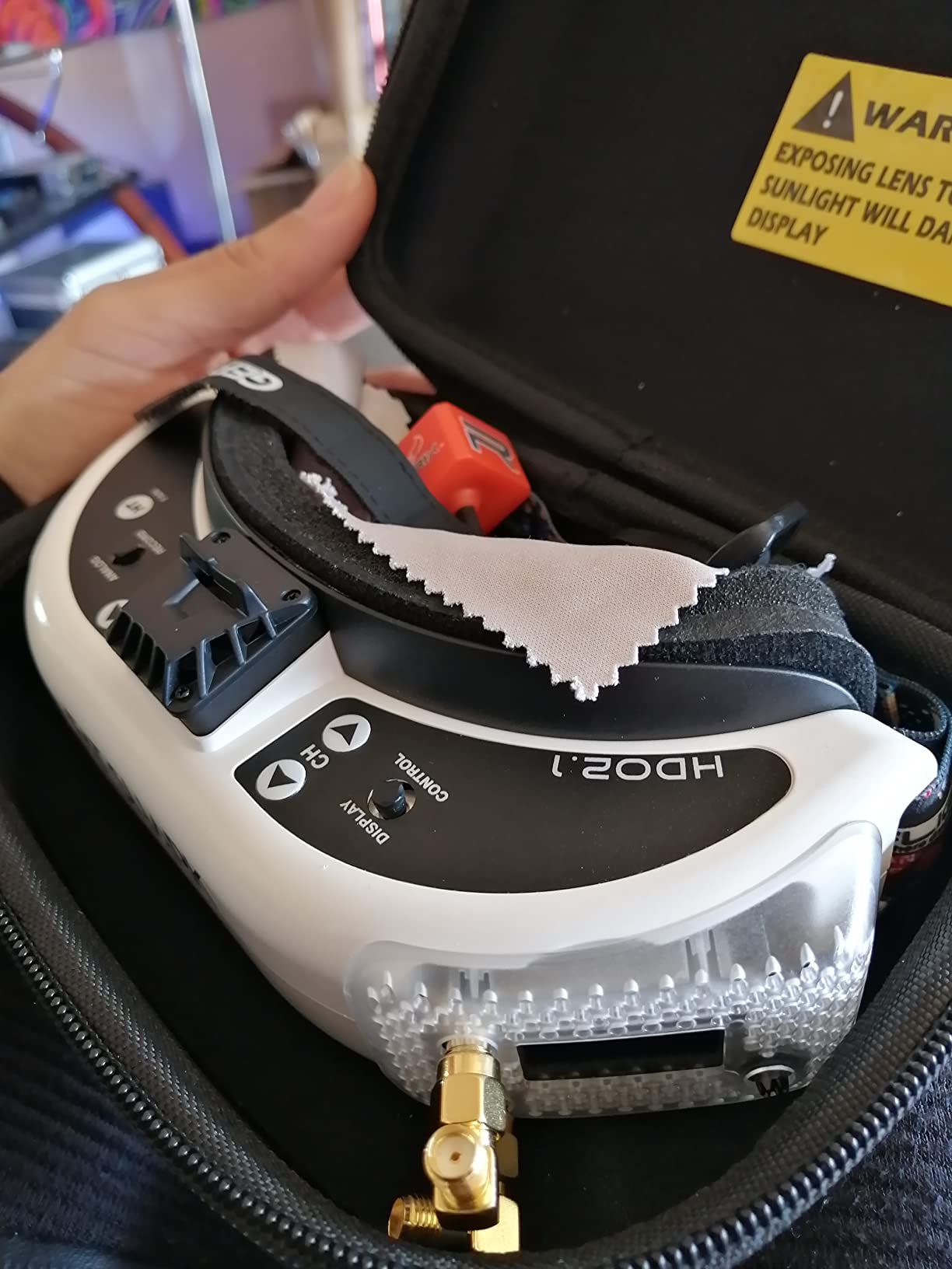 $15/mo - Finance Fat Shark Dominator HDO2 FPV Goggles FatShark Drone ...