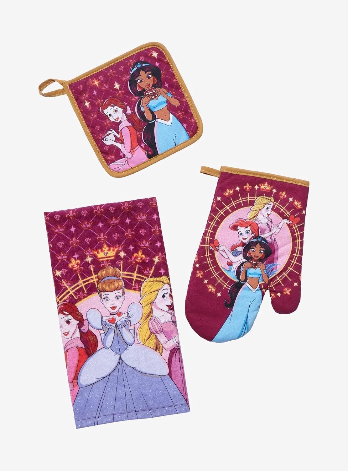 Amazon.com: Disney Princess Portrait Kitchen Set - BoxLunch Exclusive ...